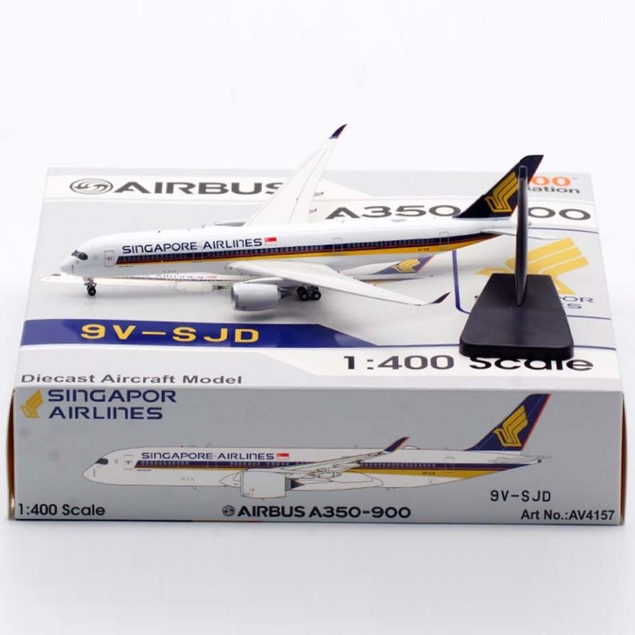 Aviation400 Singapore Airlines SQ SIA Airbus A350-900XWB 9V-SJD 1:400 ...