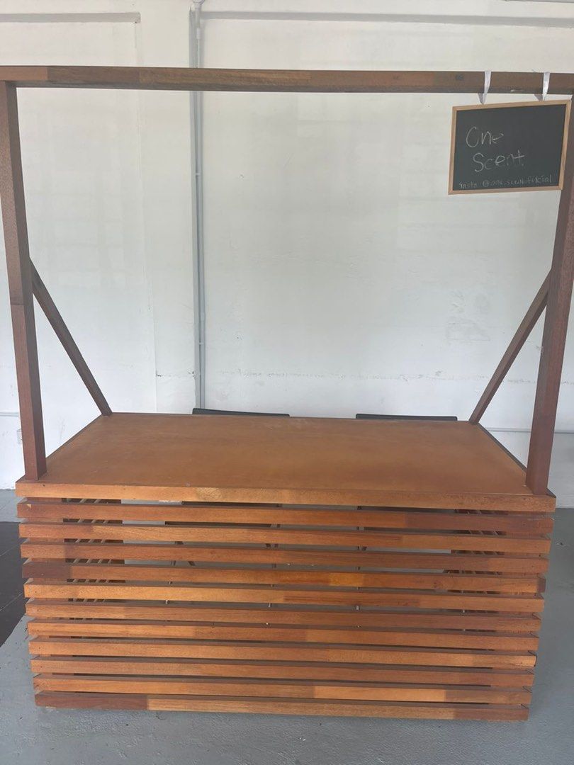 Bazaar / booth wooden tables, Furniture & Home Living, Furniture ...