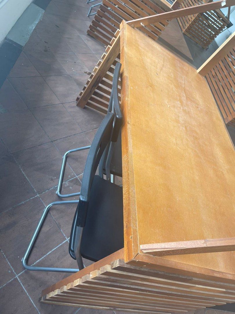 Bazaar / booth wooden tables, Furniture & Home Living, Furniture ...