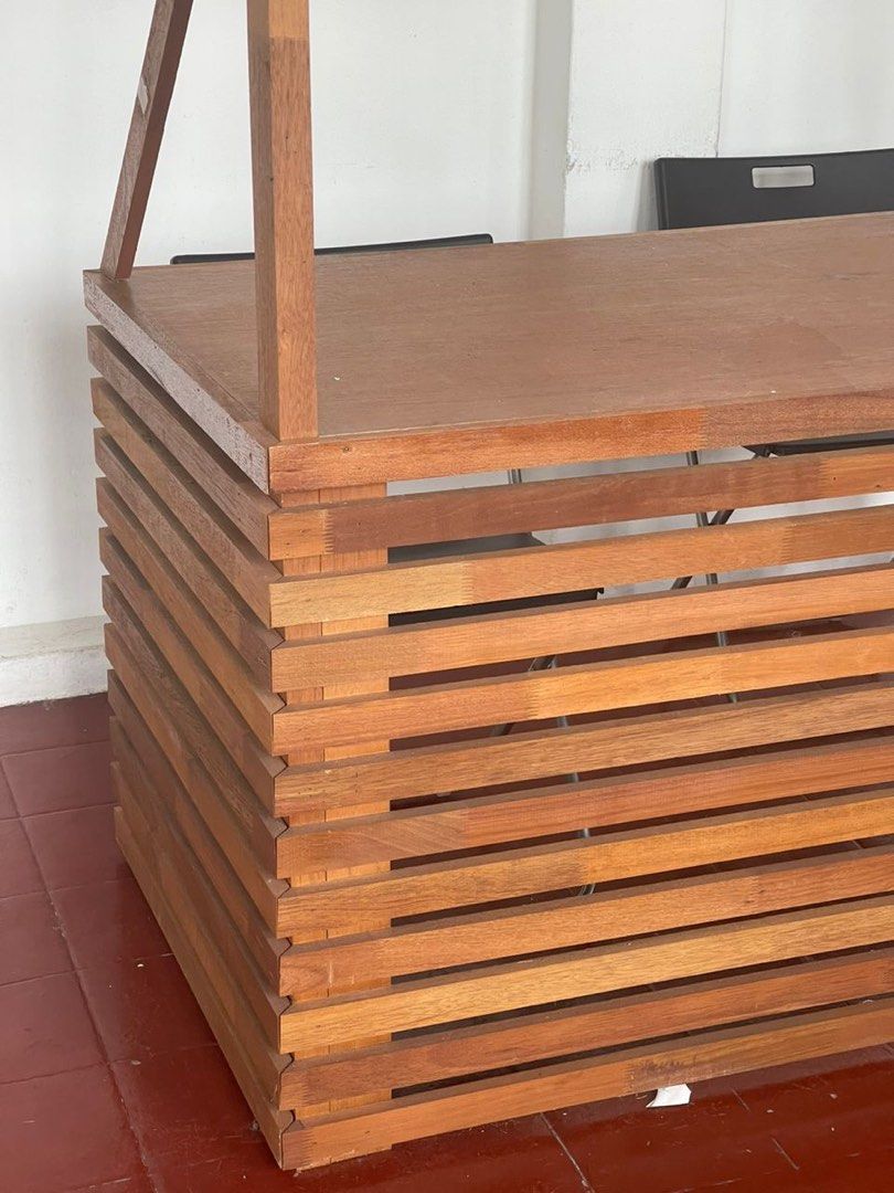 Bazaar / booth wooden tables, Furniture & Home Living, Furniture ...