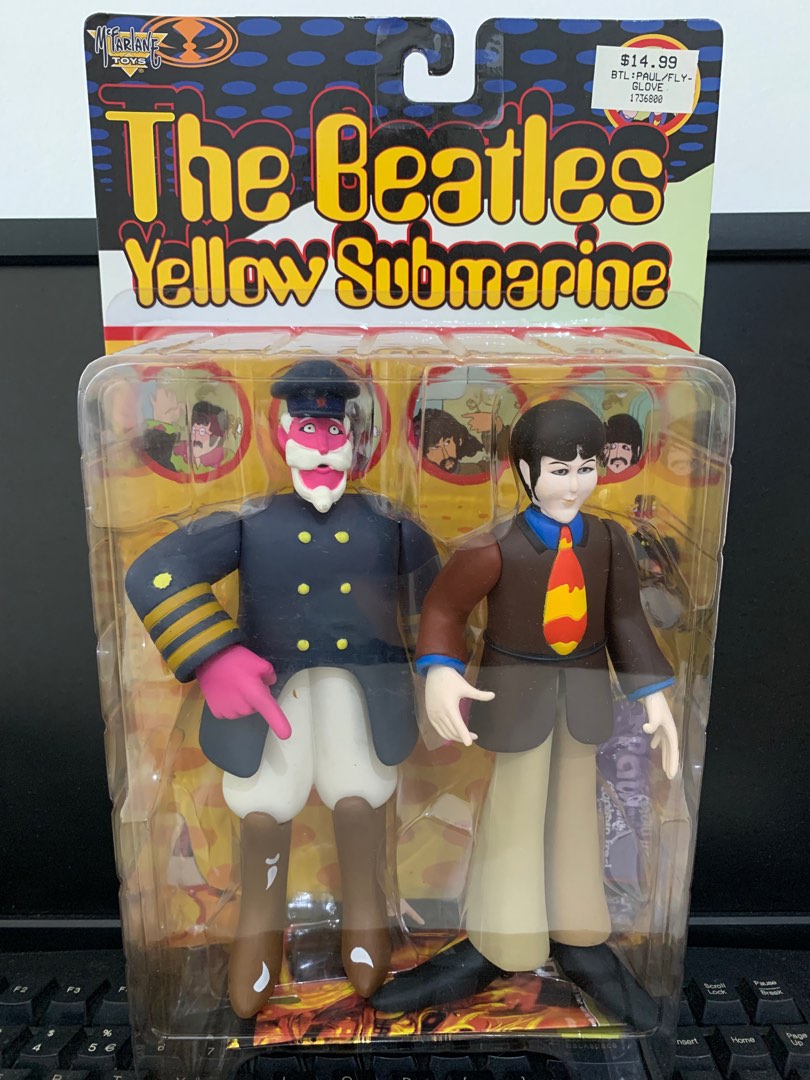 Beatles Yellow Submarine Paul McCartney and Captain Fred McFarlane ...
