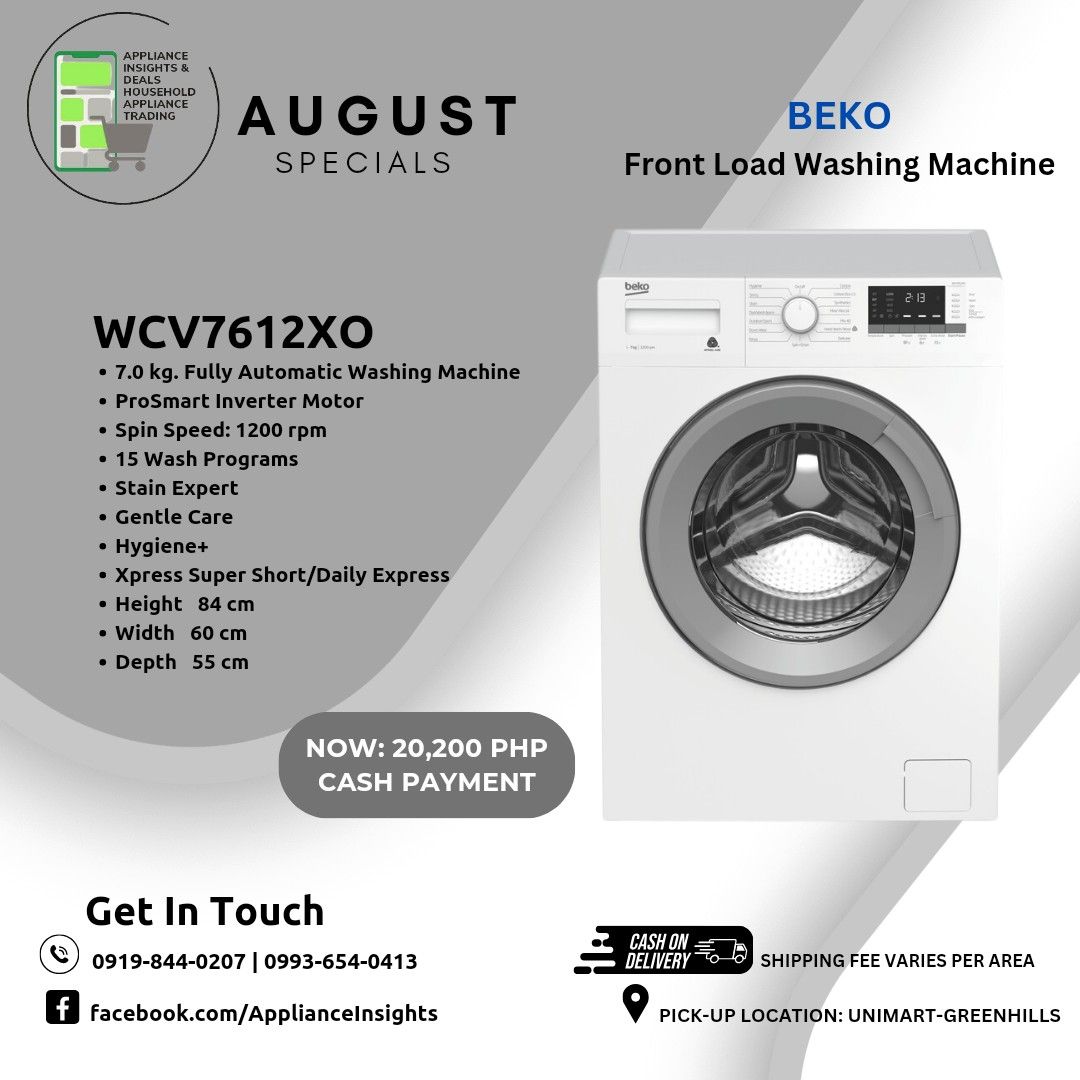 Beko Washing Machine Sale, TV & Home Appliances, Washing Machines and ...
