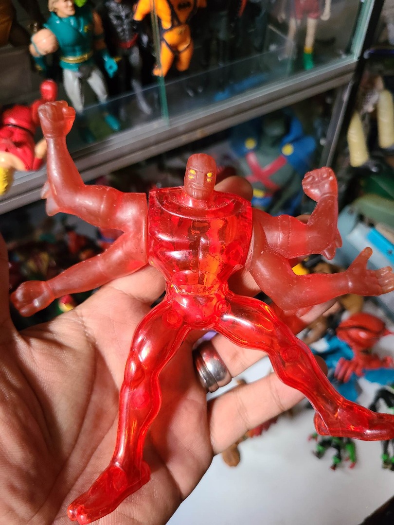 Cartoon Network 2007 Ben 10 Ten Alien Force Four Arms big Translucent ...