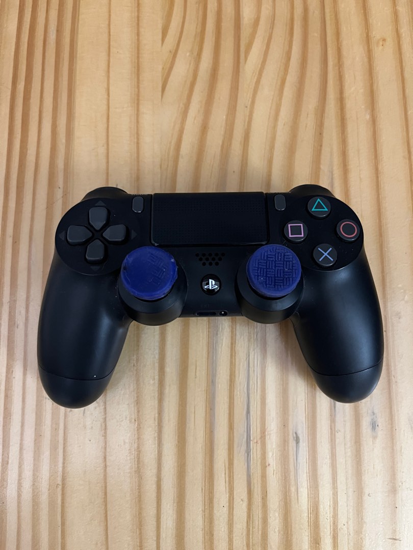 Black PS4 Controller, Video Gaming, Gaming Accessories, Controllers on ...