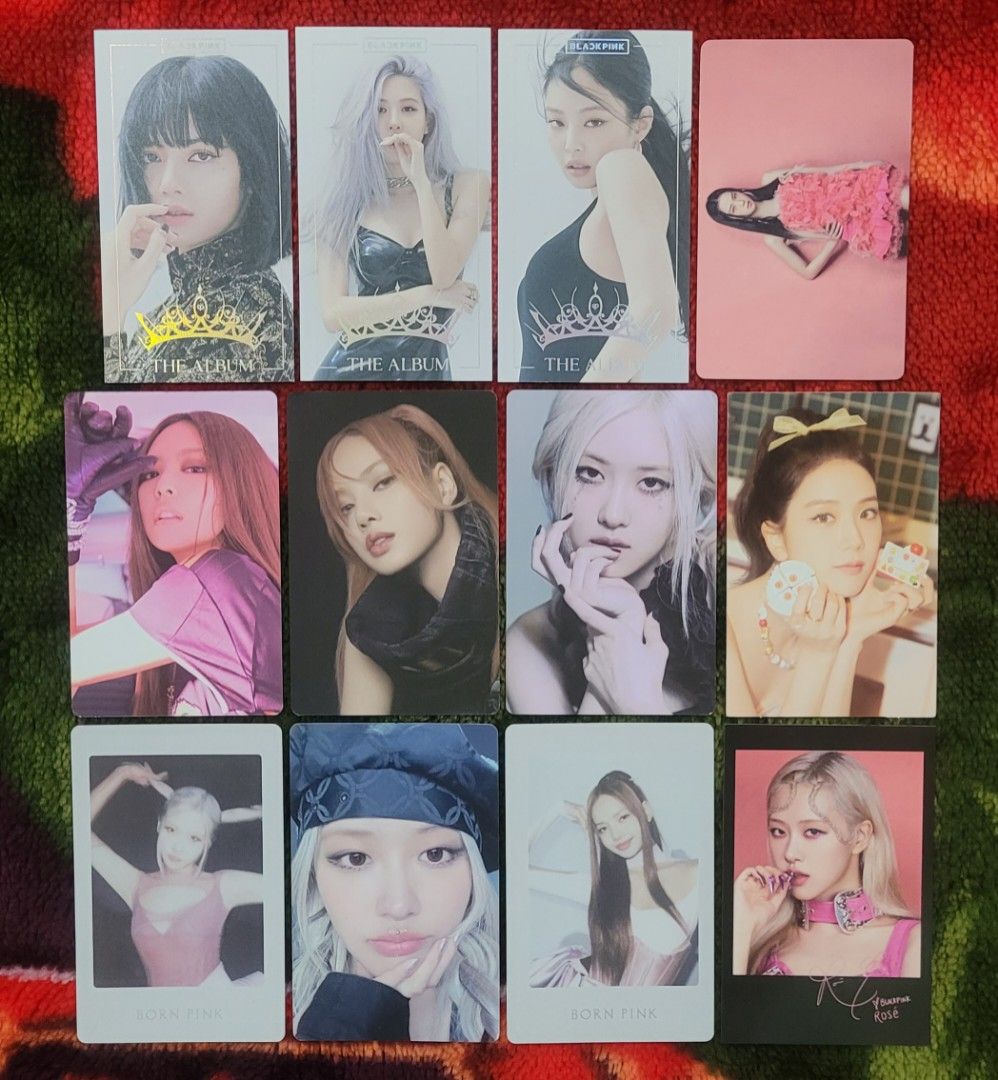Blackpink Assorted and Random Photocards- POBs and Inclusions [YG, KTown and Weverse], Hobbies ...