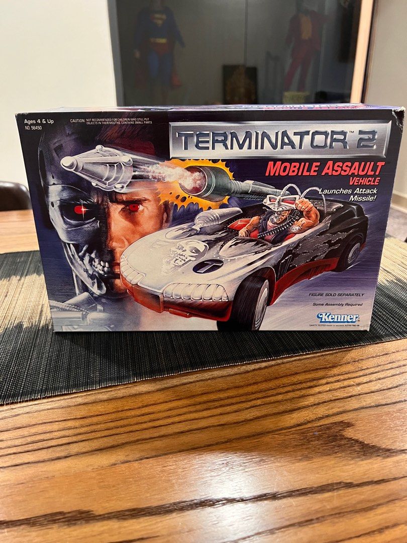 1991 Kenner Terminator 2 Arnold Schwarzenegger - Mobile Assault Vehicle ...