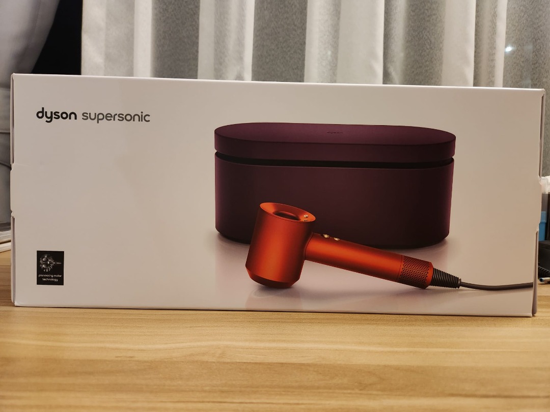 [BNIB] Dyson HD08 Supersonic Hair Dryer (Limited Edition) Topaz Orange ...