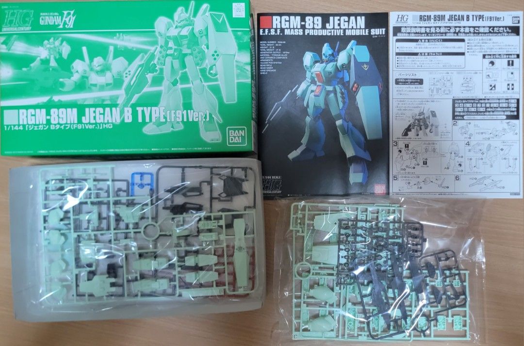 [BNIB] P-Bandai HGUC Jegan B Type (F91 ver.), Hobbies & Toys, Toys ...
