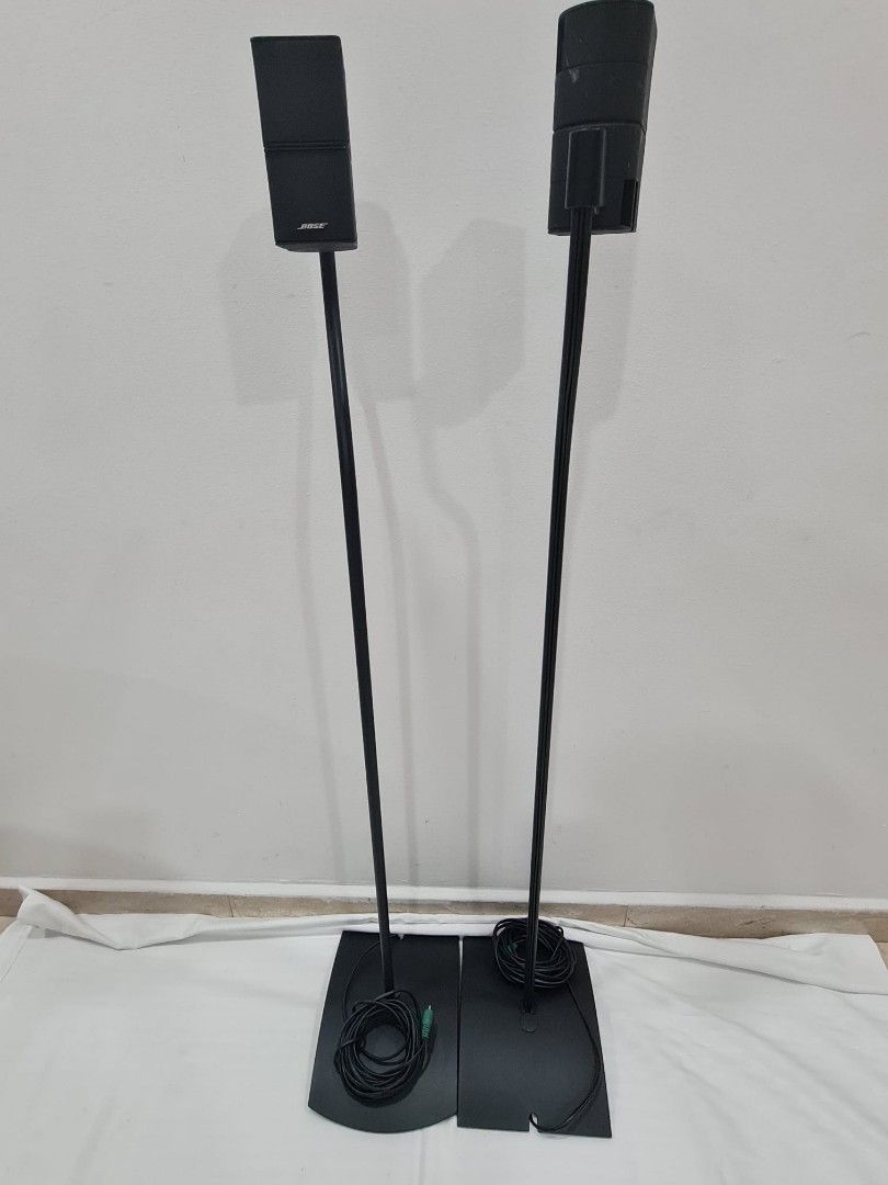 BOSE FLOORSTANDING SPEAKER WITH STANDS, Audio, Soundbars, Speakers & Amplifiers on Carousell