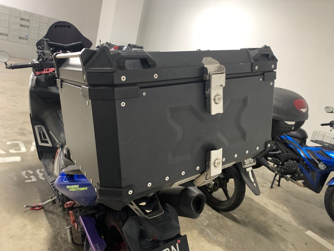 Trade for smaller Box with metal baseplate, Motorcycles, Motorcycle ...