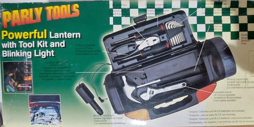 Breakdown Light & Tool Kit, Car Accessories, Accessories on Carousell