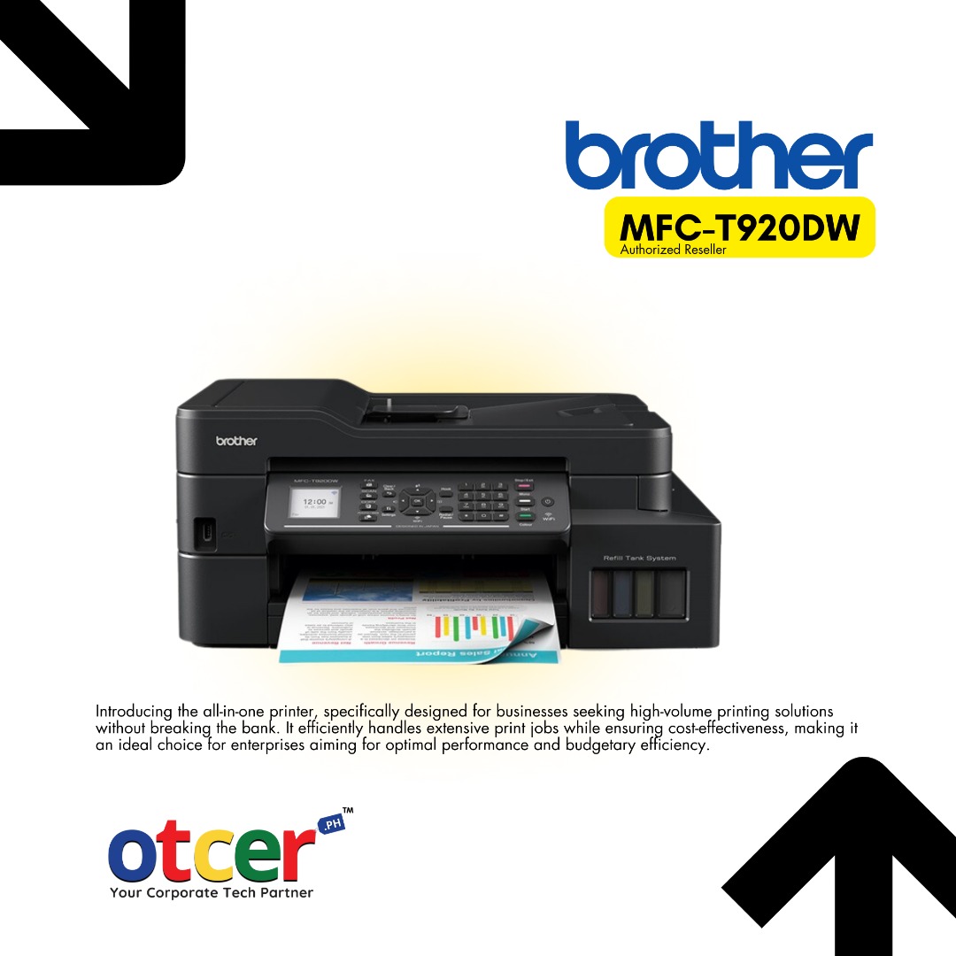 Brother MFC-T920DW, Computers & Tech, Printers, Scanners & Copiers on ...