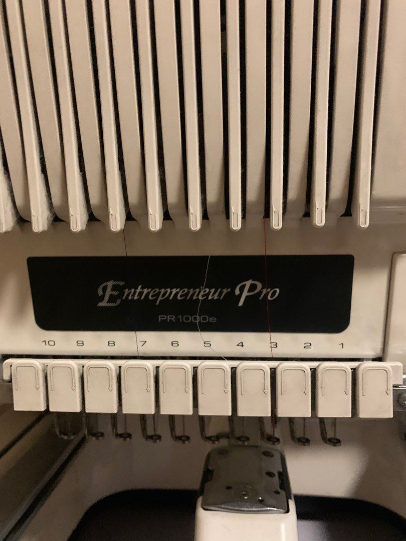 Brother's Embroidery Machine PR1000e, Hobbies & Toys, Stationary ...