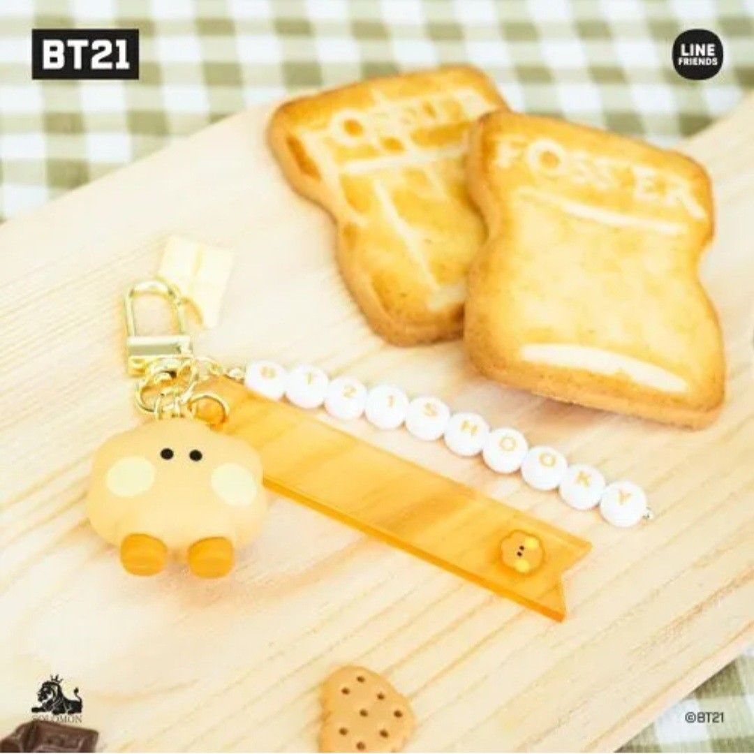 BT21 SHOOKY Minini Initials Figure Keyring, Hobbies & Toys, Memorabilia & Collectibles, K-Wave ...