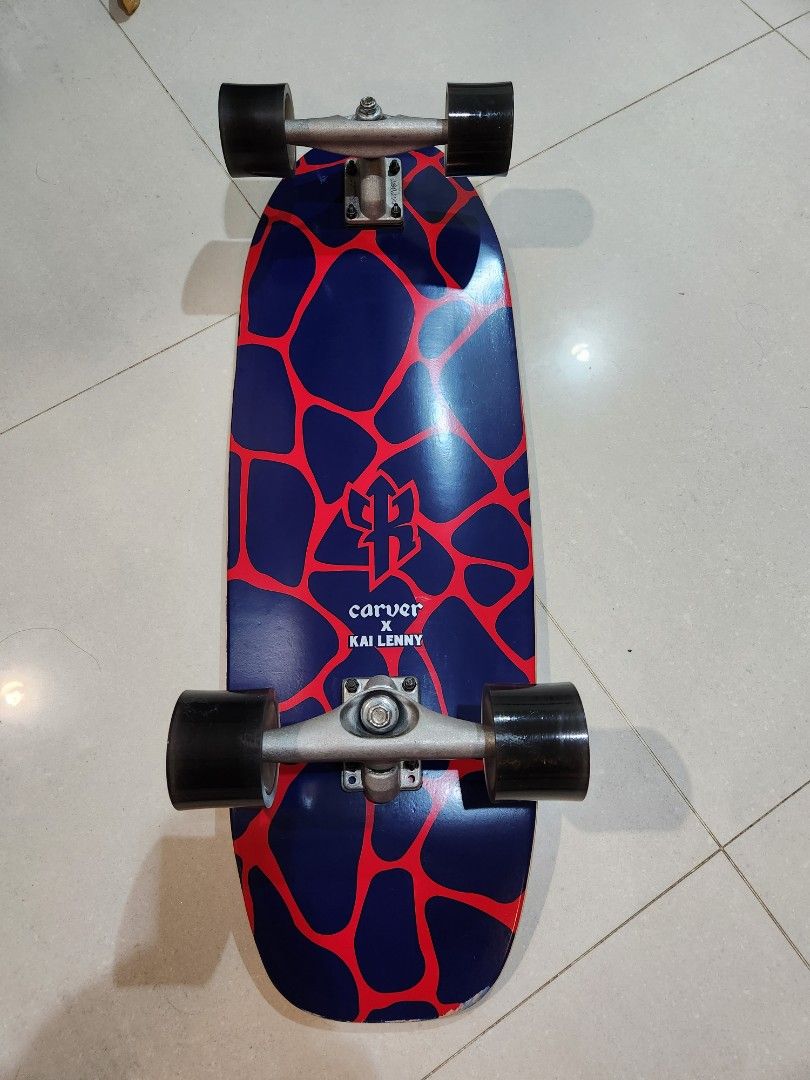 CARVER 31" KAI LENNY LAVA SURFSKATE 2022 COMPLETE CX, Sports Equipment ...