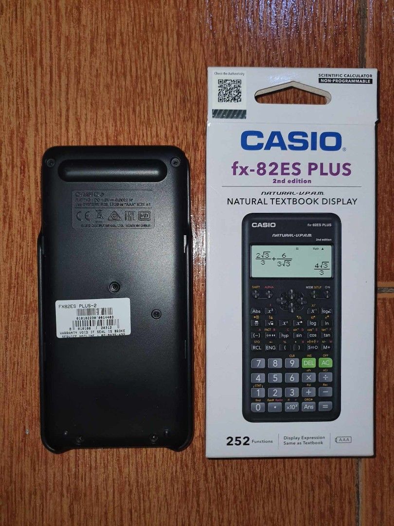 Casio fx-82ES Plus Calculator on Carousell