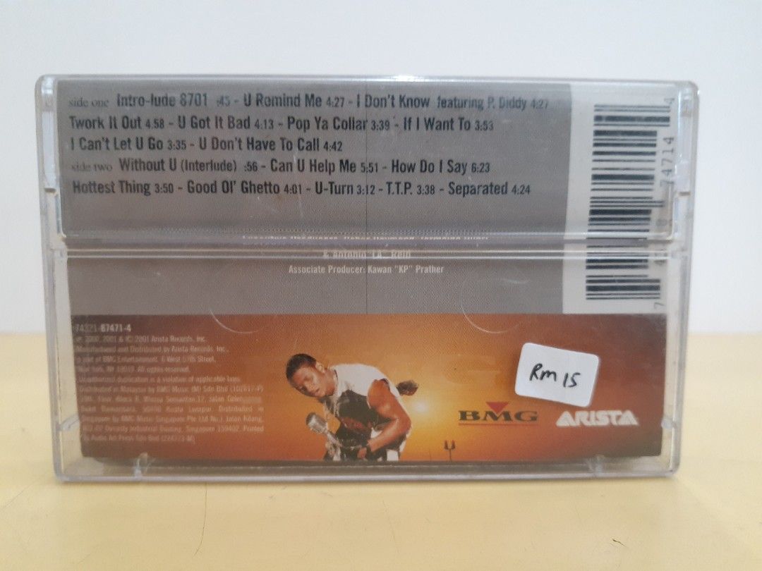 (Cassette) Usher 8701, Hobbies & Toys, Music & Media, CDs & DVDs on Carousell