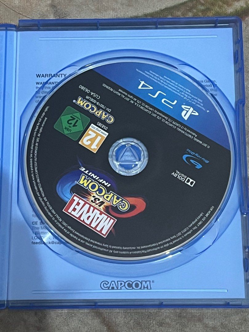 CDPS4 - MARVEL VS CAPCOM, Video Gaming, Video Games, PlayStation on ...