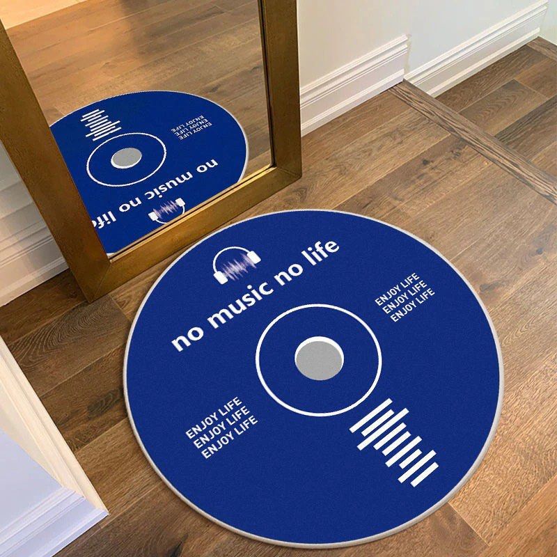 CD-Shaped Carpet/Rug (Soft), Furniture & Home Living, Home Decor ...