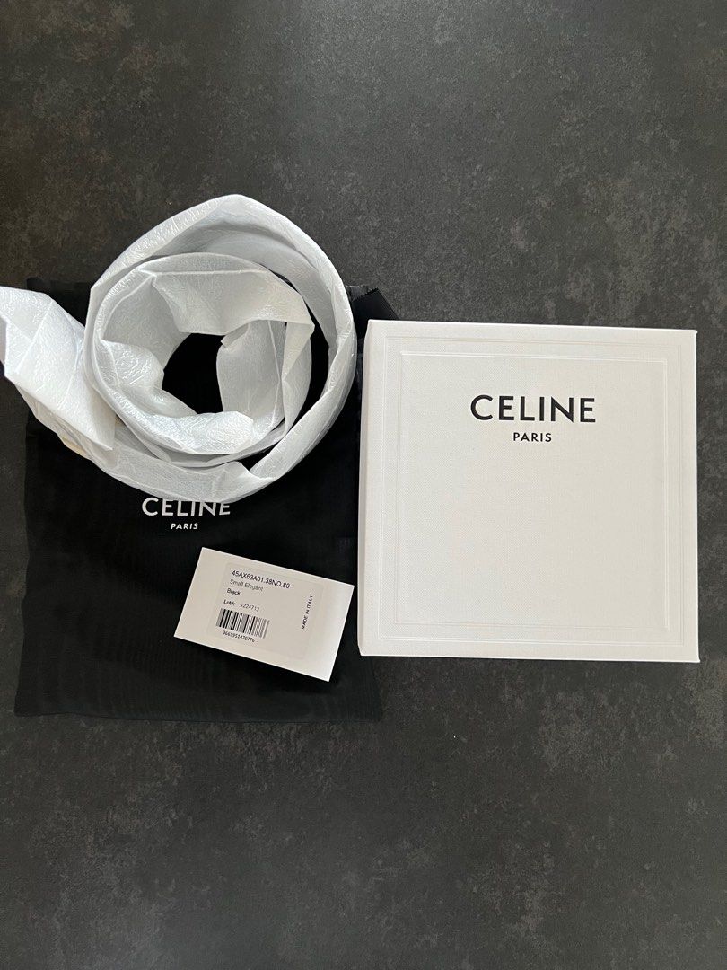 Celine Small Triomphe Belt, Luxury, Accessories on Carousell