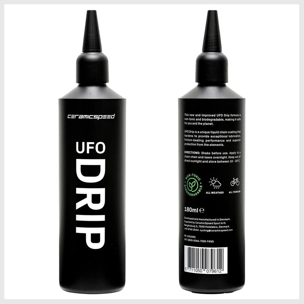 CeramicSpeed UFO Drip Chain Coating Wax Emulsion New Formula, Sports ...
