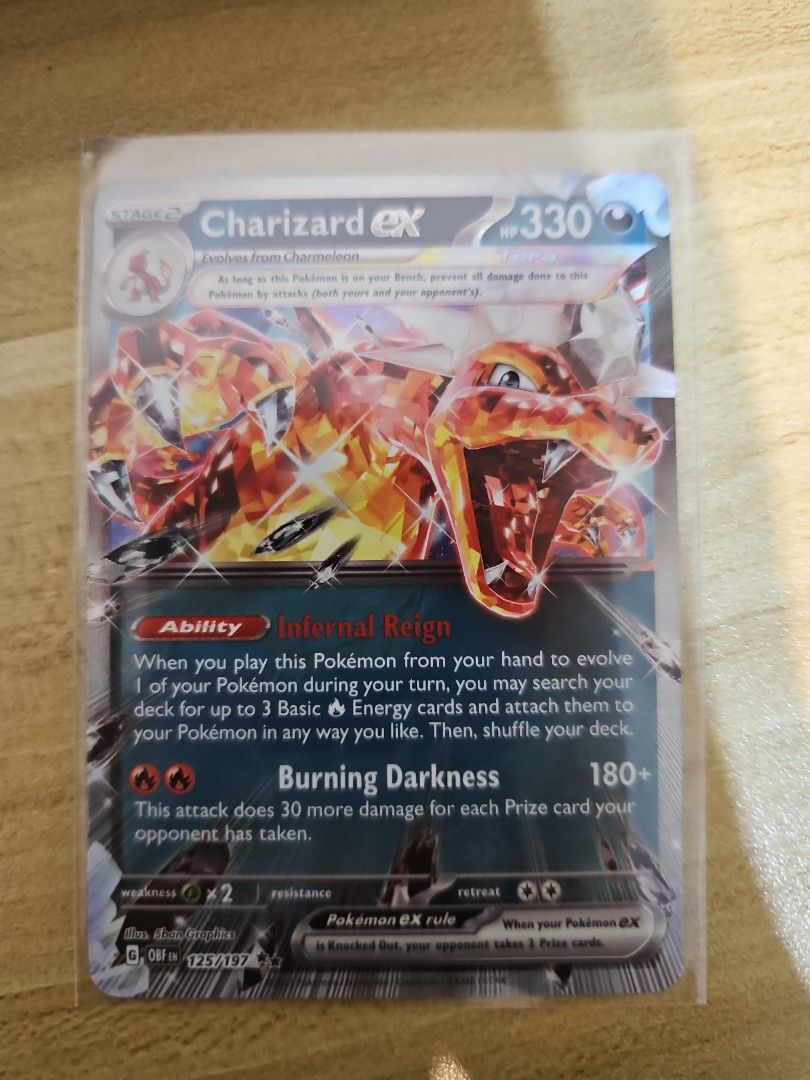 Charizard ex 125/197, Hobbies & Toys, Toys & Games on Carousell