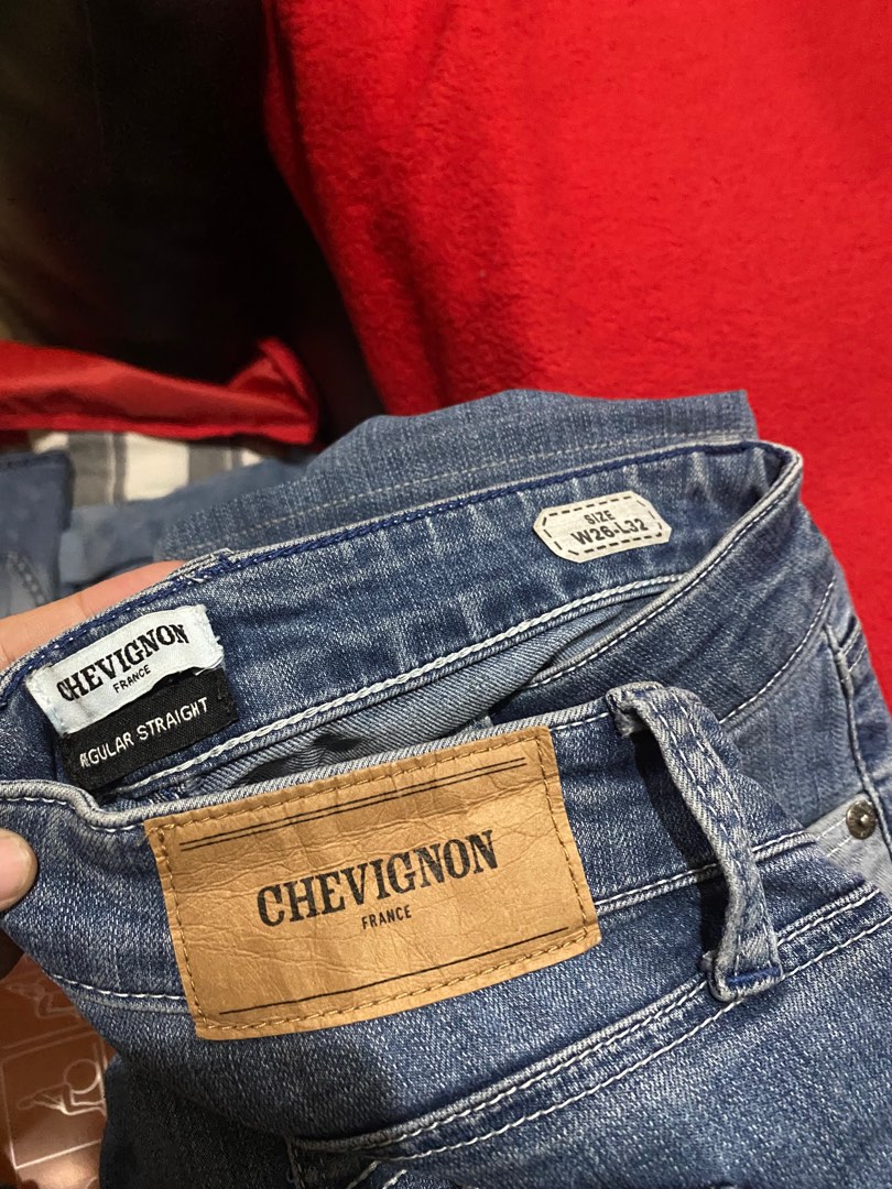 Chevignon Denim Pants, Women's Fashion, Bottoms, Jeans on Carousell