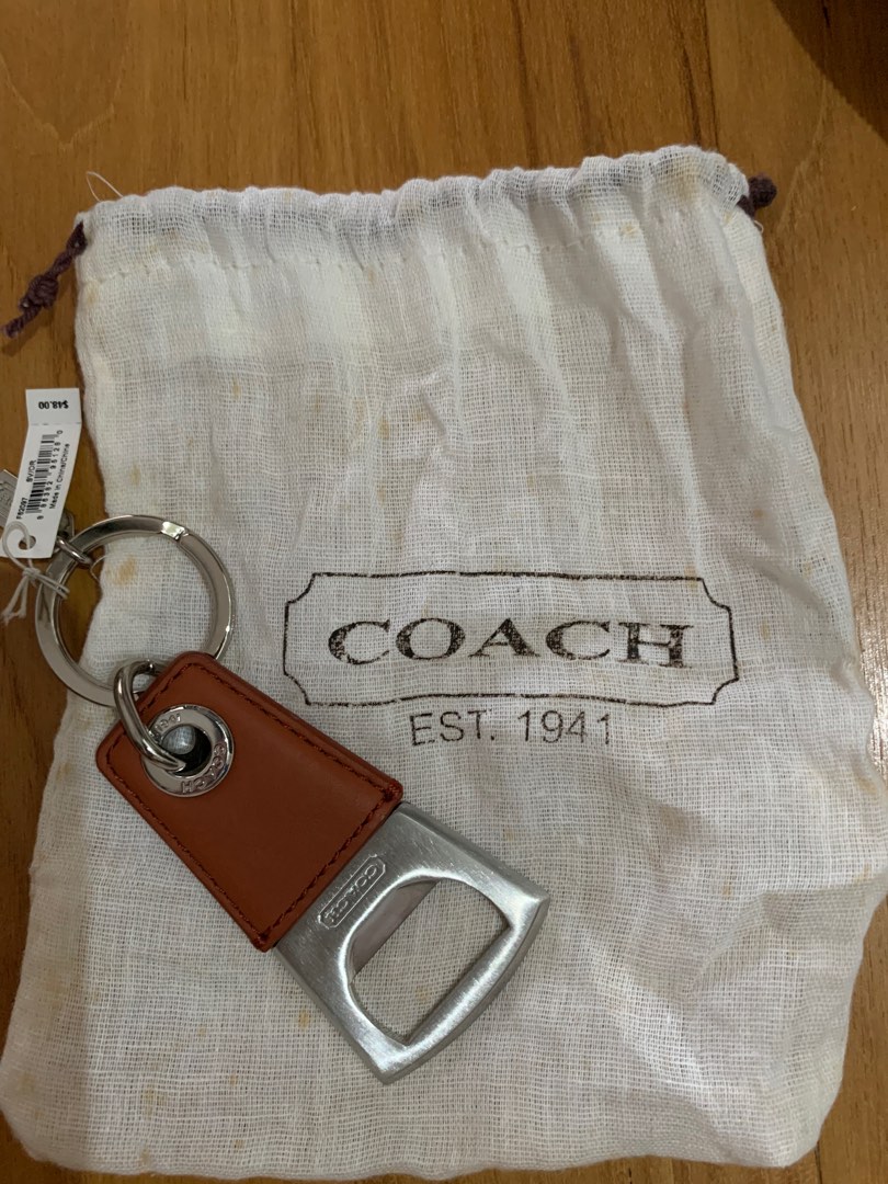 Coach key chain, Luxury, Accessories on Carousell