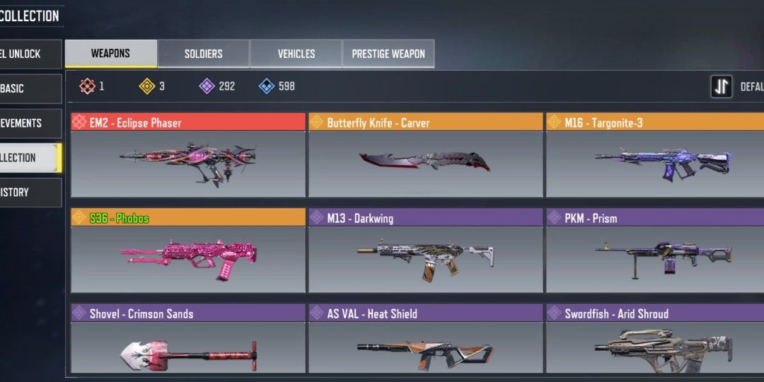 Codm account em2 mythic Mythic spectre , butterfly knife legendary, m16 ...