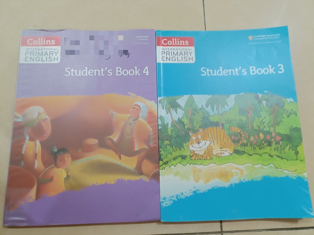 collins international primary english book 3 &book 4, Hobbies & Toys ...