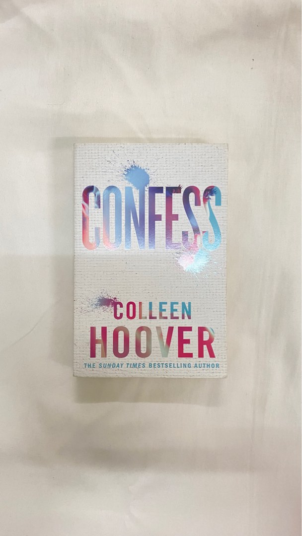 Confess colleen hoover, Hobbies & Toys, Books & Magazines, Storybooks ...