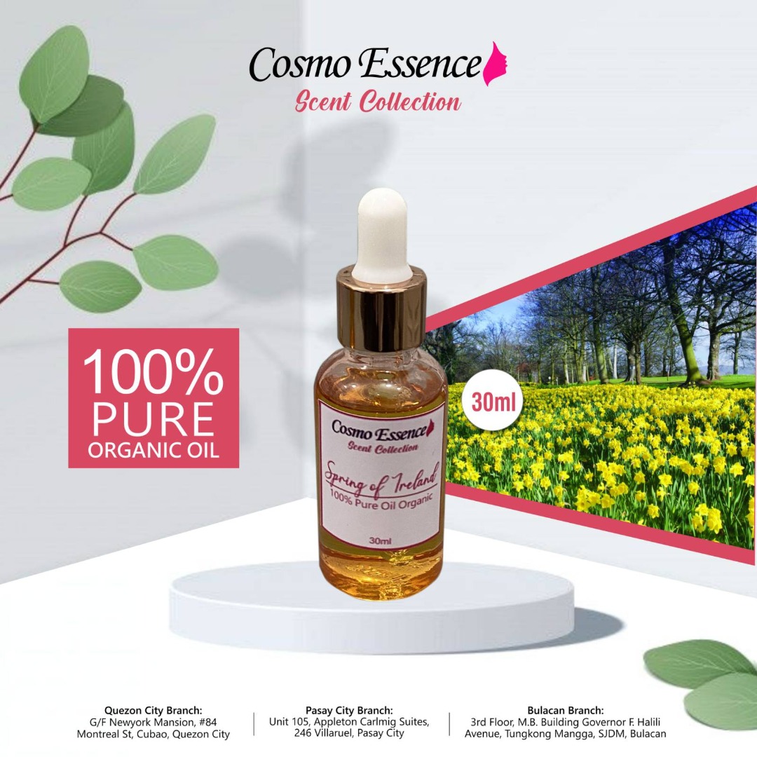 Cosmo Essence Spring of Ireland 100% Pure Oil Organic 30ml, Furniture ...