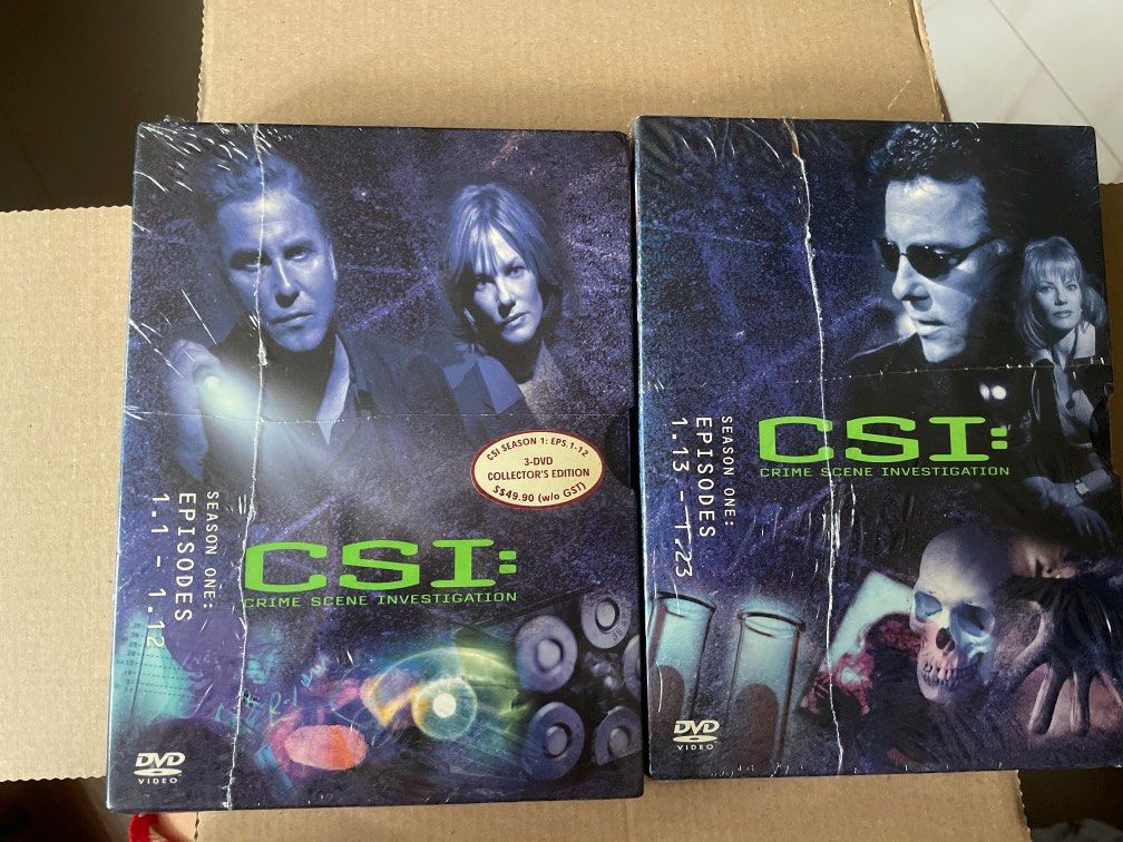 CSI season one DVD, Hobbies & Toys, Music & Media, CDs & DVDs on Carousell