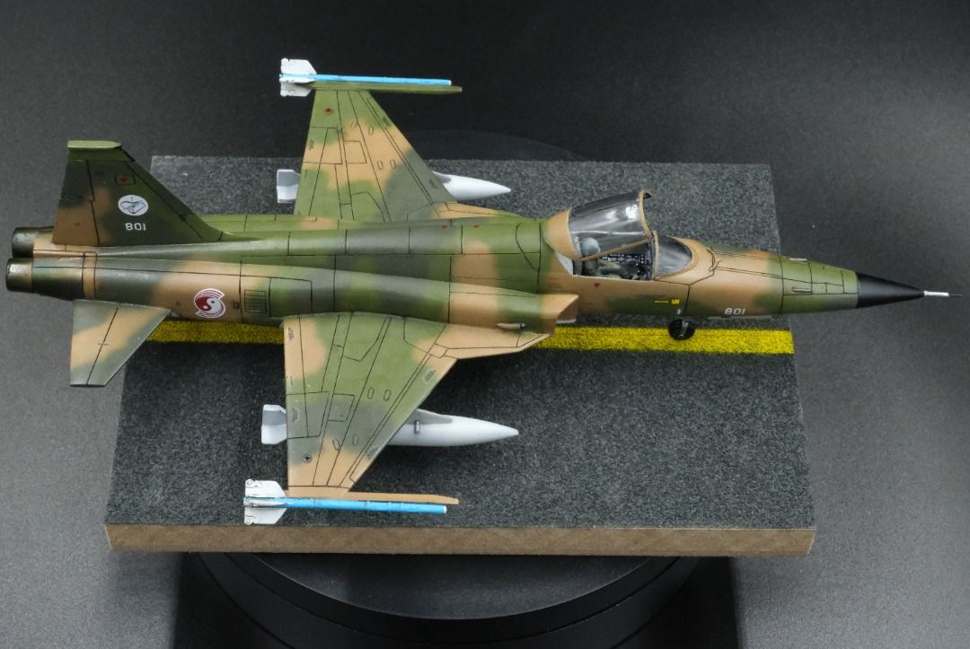 Custom Build - 1/72 F-5E Tiger II, aircraft 801, 144 'Blackite' Squadron, Singapore RSAF, RAAF ...