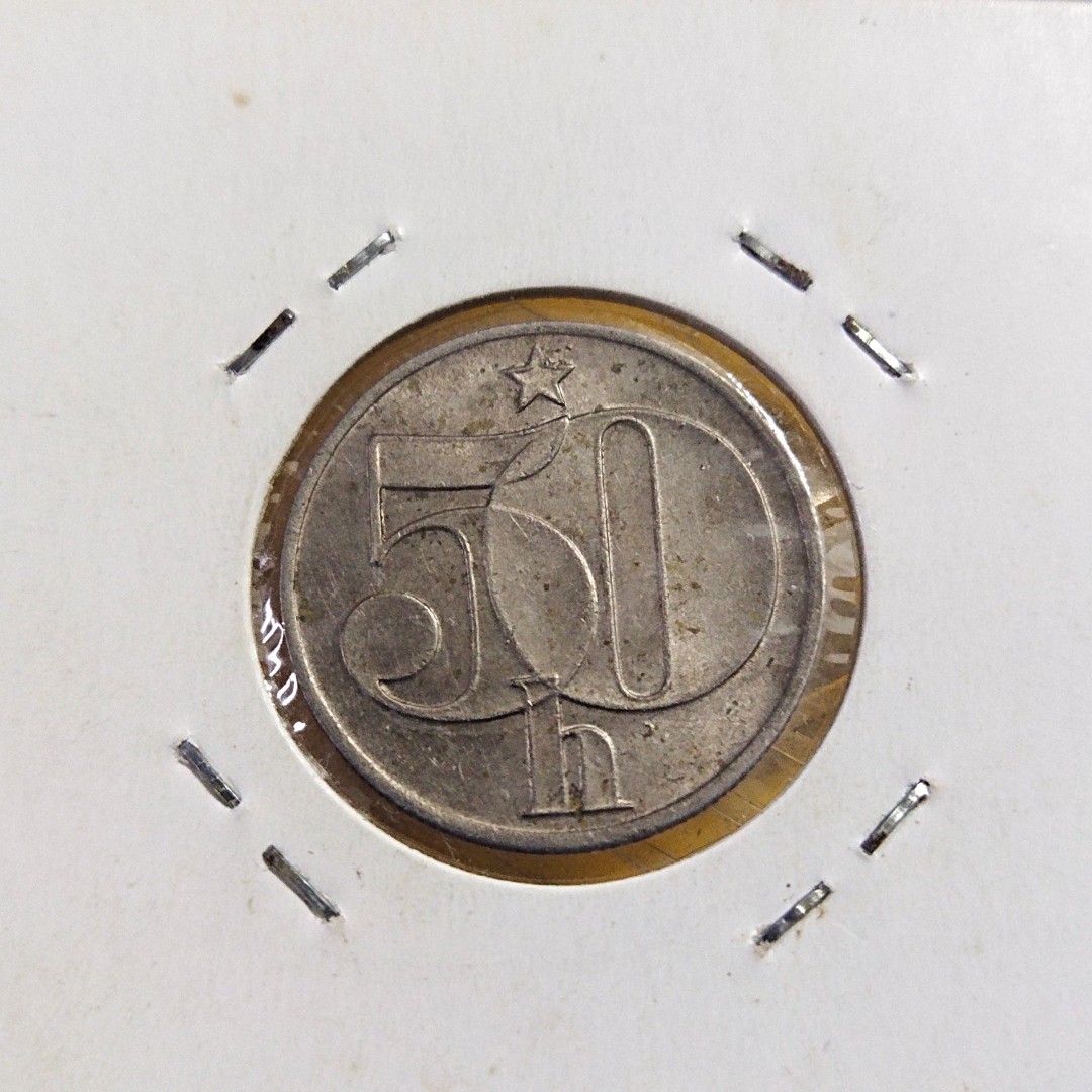 Czechoslovakia 10 Haleru 1994 #6109, Hobbies & Toys, Collectibles ...