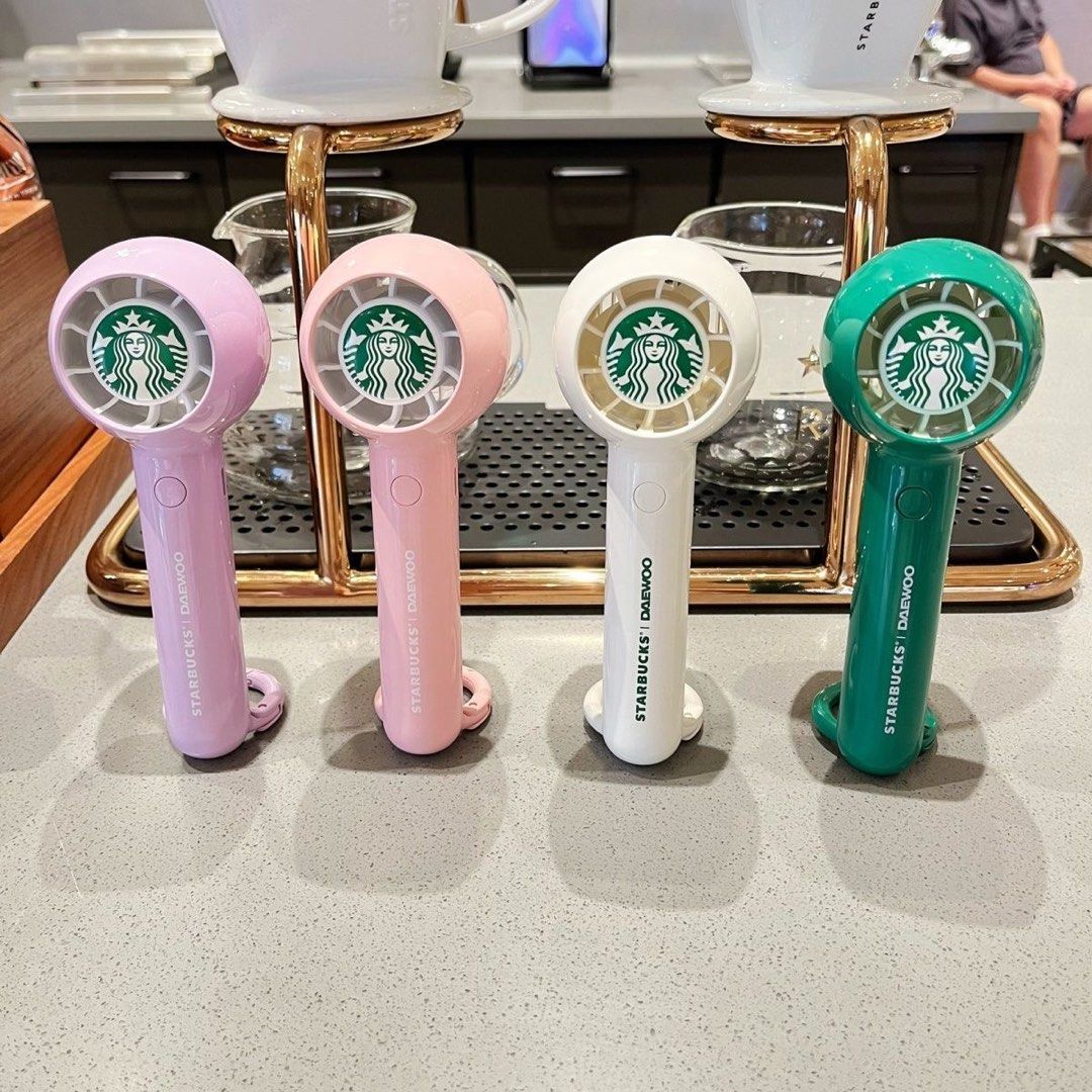 Daewoo collabs Starbucks fan, Hobbies & Toys, Collectibles ...