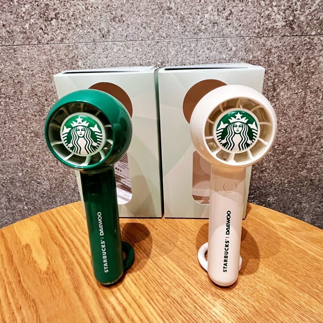 Daewoo collabs Starbucks fan, Hobbies & Toys, Collectibles ...