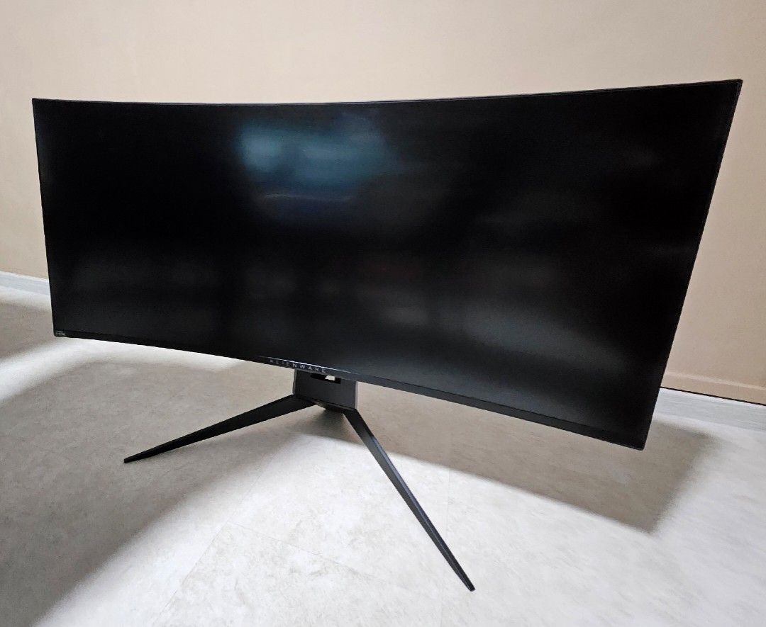 Dell Alienware AW3418DW 34" curved 120hz G-sync IPS gaming monitor ...