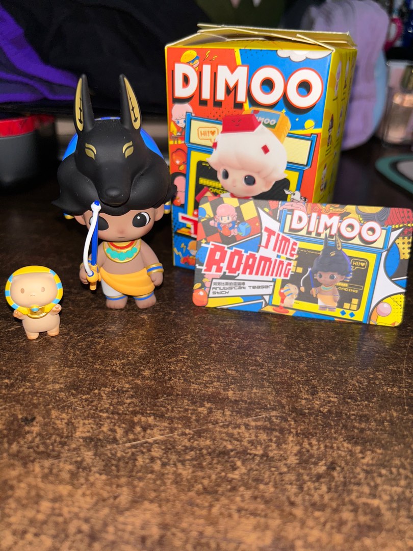 Dimoo time roaming - Anubis’ cat, Hobbies & Toys, Toys & Games on Carousell