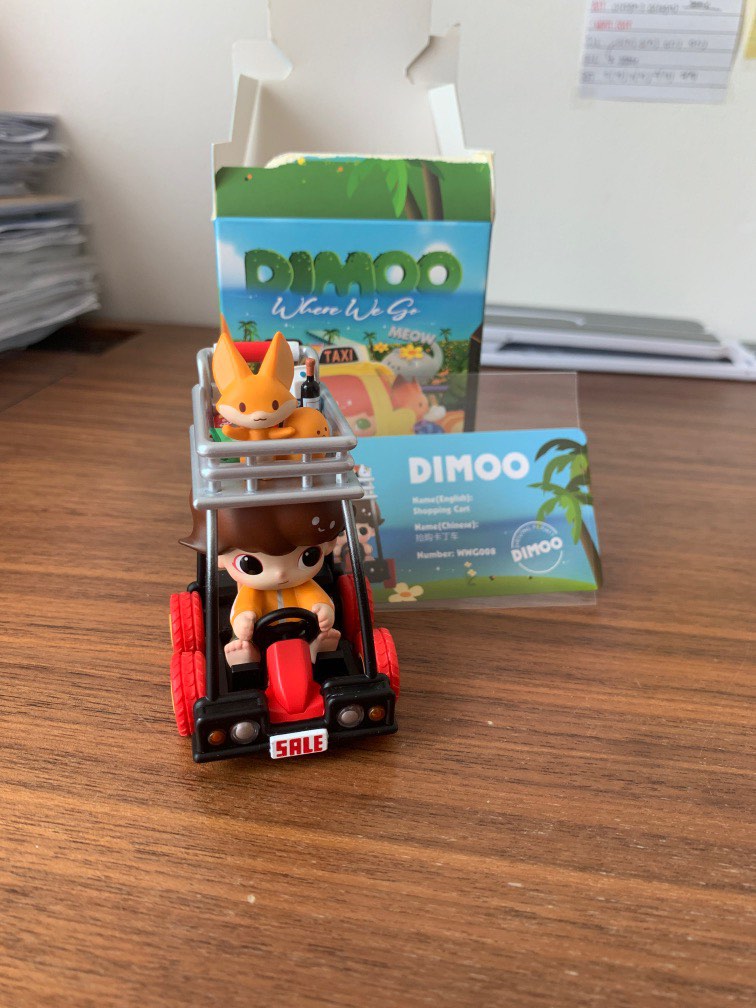 DIMOO WHERE WE GO SERIES(Shopping cart), Hobbies & Toys, Toys & Games ...