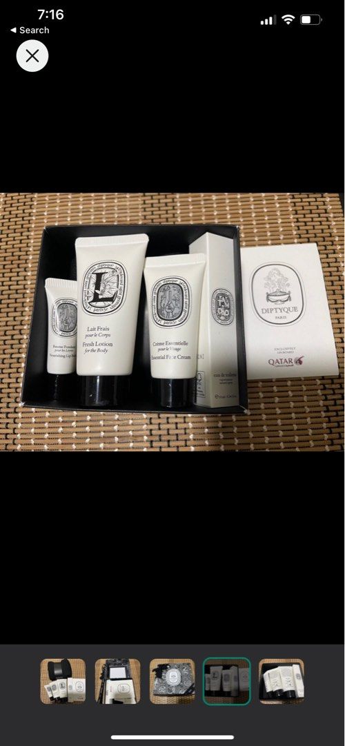 Diptyque Qatar Travel Amenity Kit, Beauty & Personal Care, Bath & Body ...