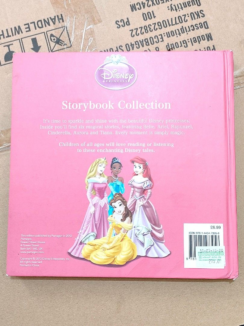 Disney Princess Storybook Collection, Hobbies & Toys, Books & Magazines ...