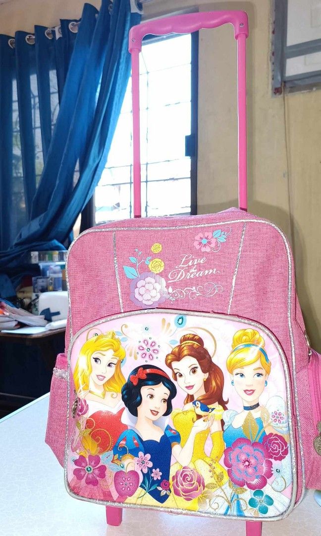 Original Disney Princess trolley bag, Babies & Kids, Babies & Kids ...