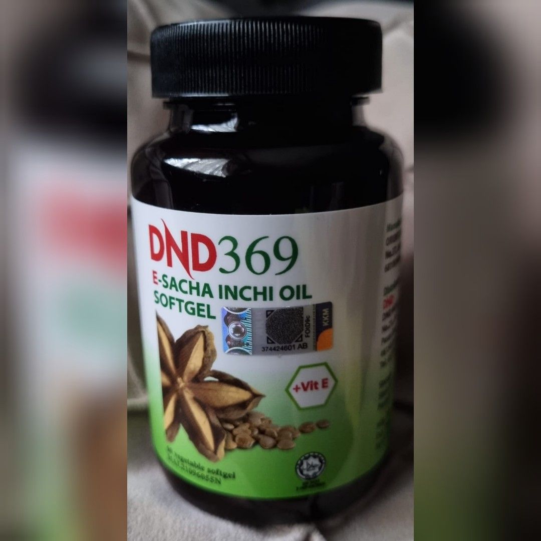 Dnd e-Sacha inchi by dr nordin, Health & Nutrition, Health Supplements ...