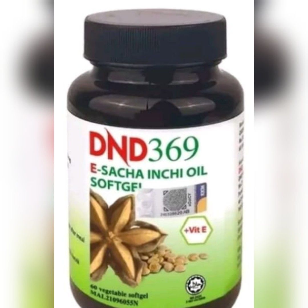 Dnd e-Sacha inchi by dr nordin, Health & Nutrition, Health Supplements ...
