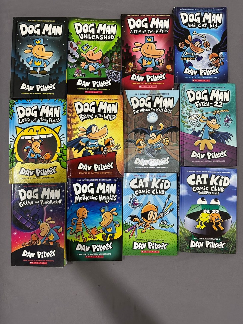 Dog Man and Cat Kid by Dav Pilkey, Hobbies & Toys, Books & Magazines ...