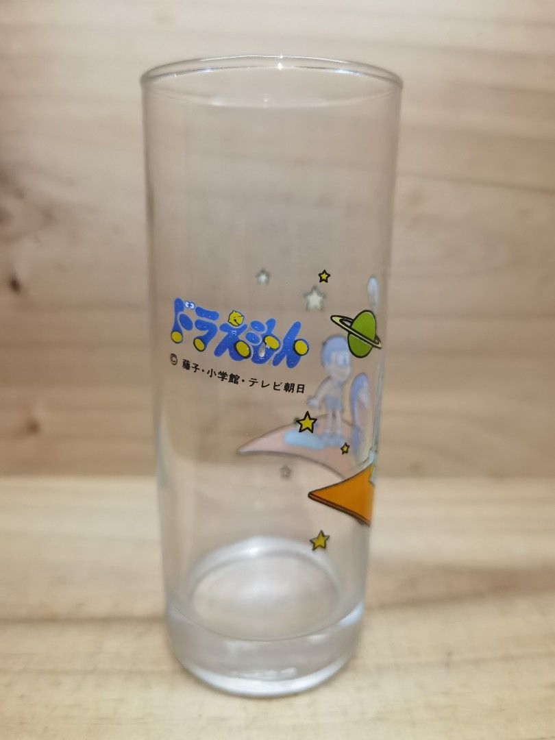 Doraemon Time Machine Tall Glass collection, Furniture & Home Living ...