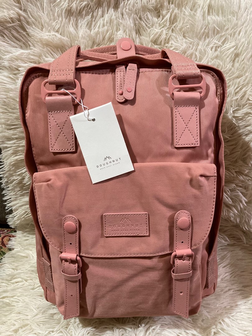 Doughnut Backpack (Water Repellent) - All Pink on Carousell