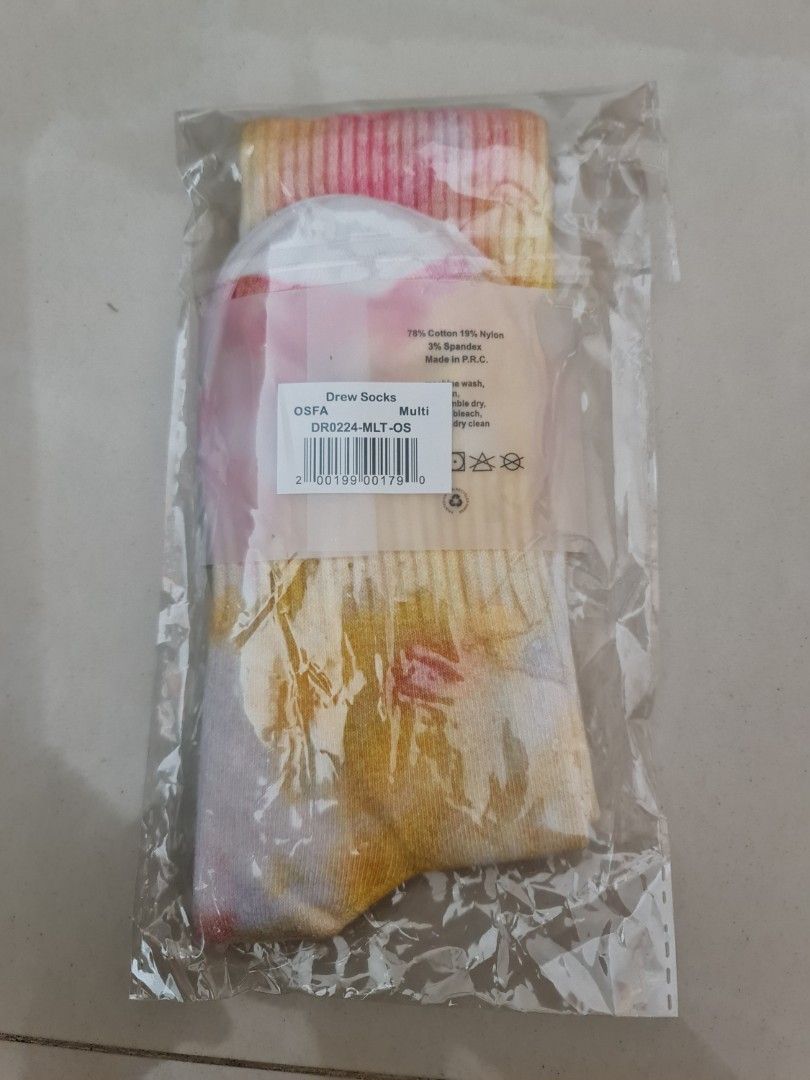 Drew house socks, Men's Fashion, Watches & Accessories, Socks on Carousell