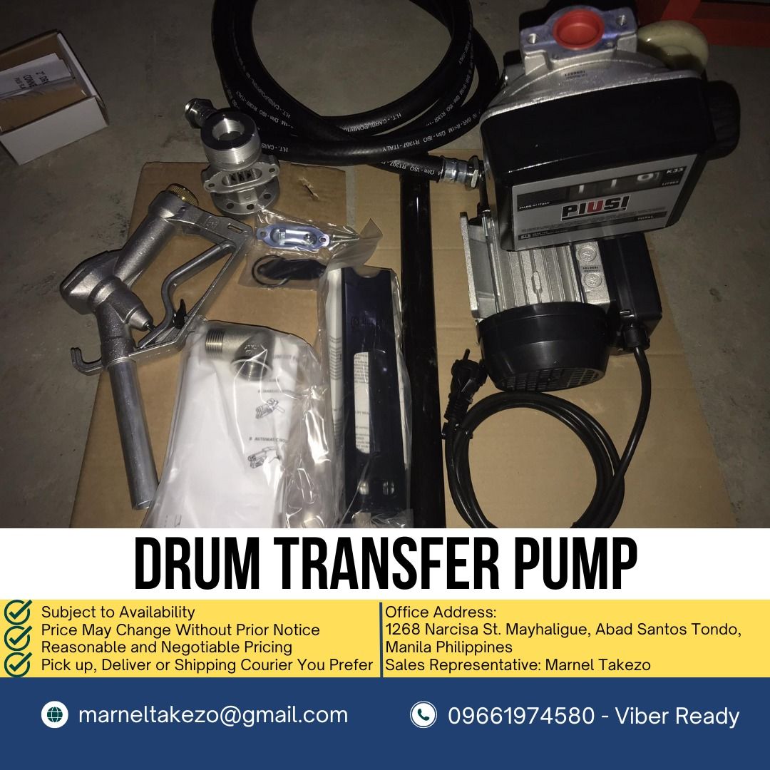 DRUM TRANSFER PUMP on Carousell